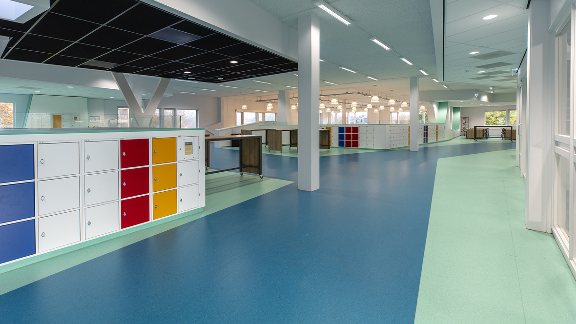 School Hallway Flooring - Forbo Flooring Systems